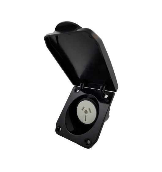 CI/10 - Caravan Inlet 10 Amp White