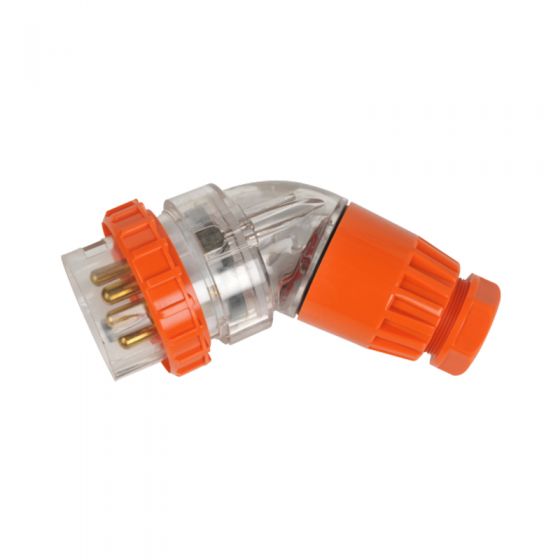 Angled Plugs IP66 10 AMP 4 Round Pin