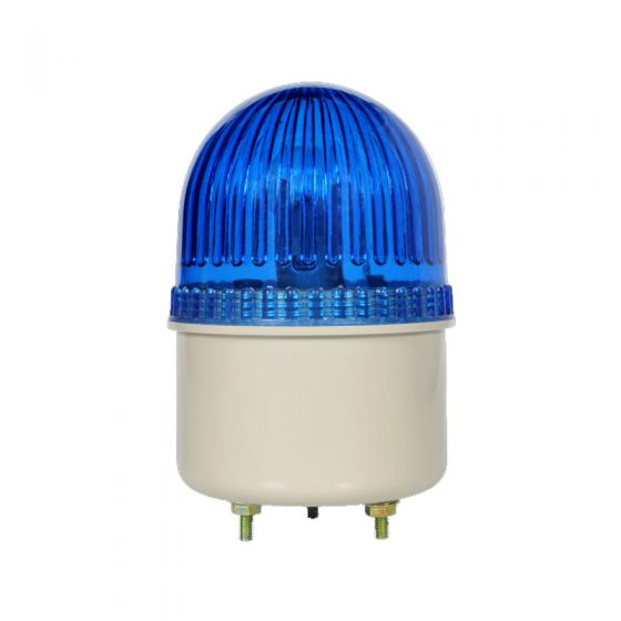 Flashing Light BLUE 240V AC