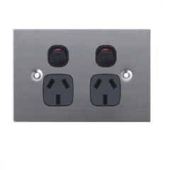 316 Stainless Steel GPO's and Switches